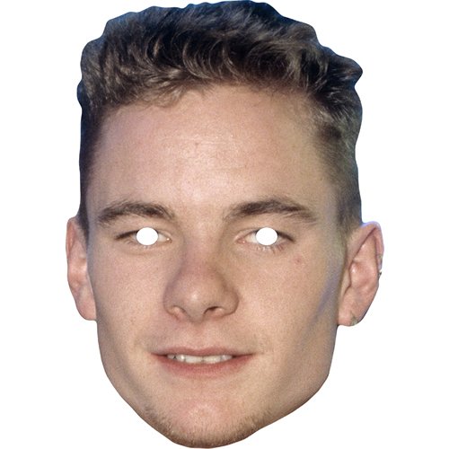 Tony Mortimer Retro Celebrity Face Mask - Celebrity and Personalised ...